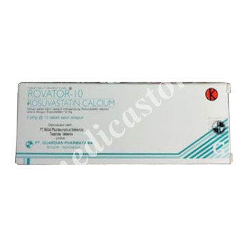 ROVATOR TABLET 10 MG- Harga, Manfaat, Kandungan, Dosis, indikasi, Konsultasi Resep