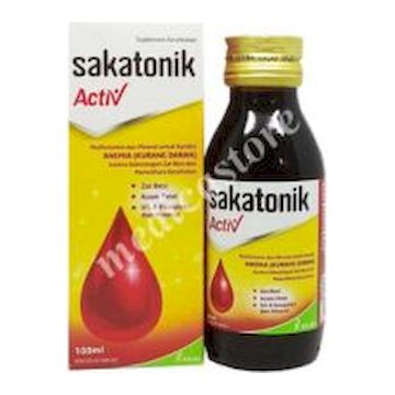 Sakatonik Activ Syrup 100 ml - Kandungan, Kegunaan, Efek Samping, Dosis ...