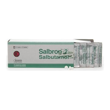 SALBRON TABLET 2 MG- Harga, Manfaat, Kandungan, Dosis, indikasi ...
