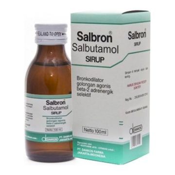 SALBRON SYRUP 2 MG / 5 ML 100 ML- Harga, Manfaat, Kandungan, Dosis ...