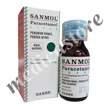 Sanmol Sirup 60 ml- Harga, Manfaat, Kandungan, Dosis, indikasi, Konsultasi Resep