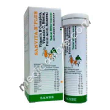 SANVITA-B PLUS TABLET EFFERVESCENT 10'S - Kandungan, Kegunaan, Efek ...