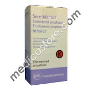 Seretide Inhaler 25/50 mcg 120 Dosis- Harga, Manfaat, Kandungan, Dosis ...