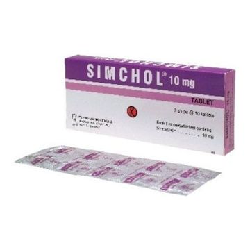 SIMCHOL TABLET 10MG- Harga, Manfaat, Kandungan, Dosis, indikasi ...