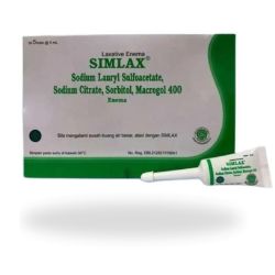 Simlax Enema 5 ml- Harga, Manfaat, Kandungan, Dosis, indikasi ...
