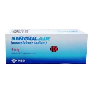 Singulair 4 mg Tablet Kunyah- Harga, Manfaat, Kandungan, Dosis ...