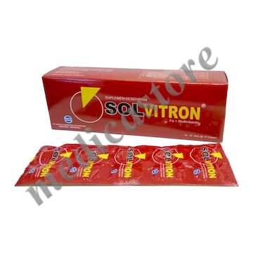 SOLVITRON KAPSUL 100'S - Kandungan, Kegunaan, Efek Samping, Dosis dan ...