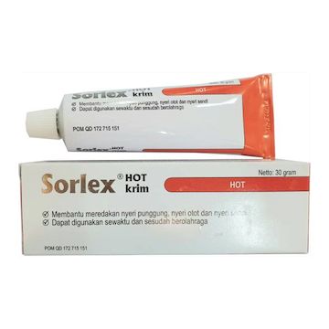 SORLEX HOT CREAM 30 GR - Kandungan, Kegunaan, Efek Samping, Dosis dan ...