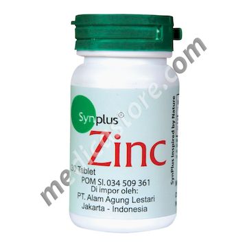 SYNPLUS ZINC - Kandungan, Kegunaan, Efek Samping, Dosis dan Aturan ...