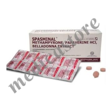 Spasminal Tablet- Harga, Manfaat, Kandungan, Dosis, indikasi ...