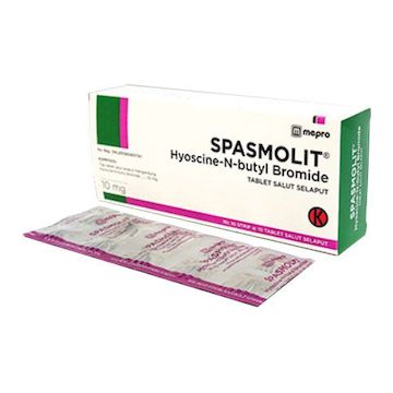 SPASMOLIT TABLET- Harga, Manfaat, Kandungan, Dosis, indikasi ...