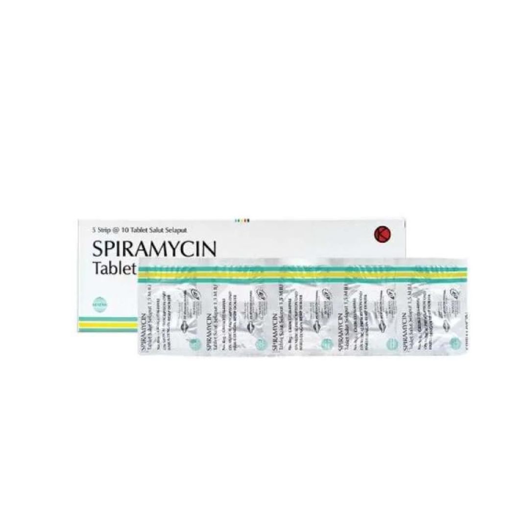 Spiramycin 500 mg Kaplet Salut Selaput- Harga, Manfaat, Kandungan ...