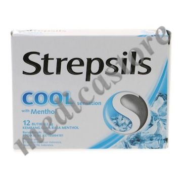 STREPSILS COOL 12 TABLET - Kandungan, Kegunaan, Efek Samping, Dosis dan ...
