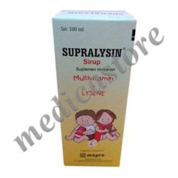 SUPRALYSIN SYRUP 100 ML - Kandungan, Kegunaan, Efek Samping, Dosis dan ...