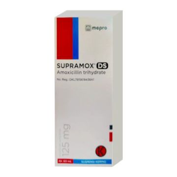 Supramox Dry Sirup 60 ml- Harga, Manfaat, Kandungan, Dosis, indikasi ...