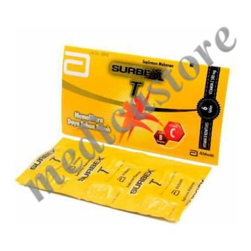 SURBEX-T TABLET 30'S - Kandungan, Kegunaan, Efek Samping, Dosis dan ...