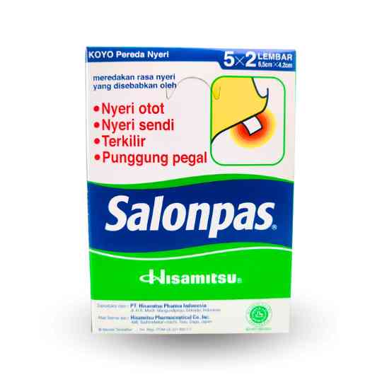 SALONPAS KOYO 5 X 2 SACHET 10 LEMBAR - Kandungan, Kegunaan, Efek ...