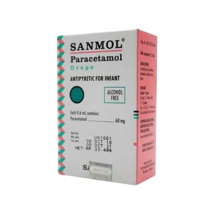 Sanmol Drop 15 ml- Harga, Manfaat, Kandungan, Dosis, indikasi ...