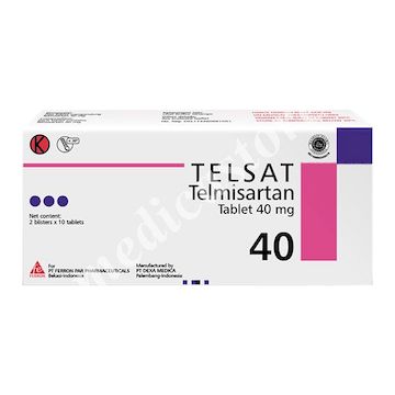 Telsat 40 mg Tablet- Harga, Manfaat, Kandungan, Dosis, indikasi ...