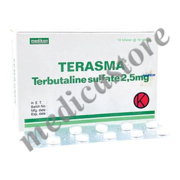 TERASMA TABLET 2,5 MG- Harga, Manfaat, Kandungan, Dosis, indikasi ...