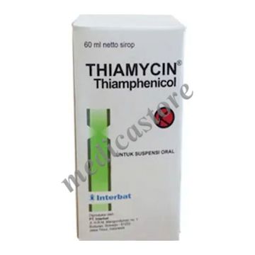 THIAMYCIN DRY SYRUP 125 MG/5 ML 60 ML- Harga, Manfaat, Kandungan, Dosis ...