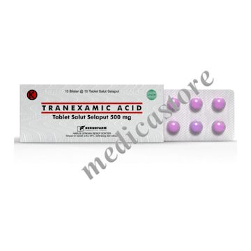 TRANEXAMIC ACID TABLET 500 MG- Harga, Manfaat, Kandungan, Dosis ...