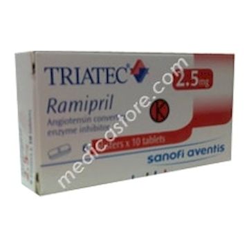 Triatec 2.5 mg Tablet- Harga, Manfaat, Kandungan, Dosis, indikasi ...