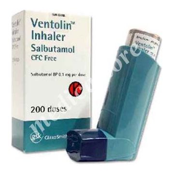 Ventolin Inhaler Cfc Free Inhaler 100 mcg 200 Dosis- Harga, Manfaat ...