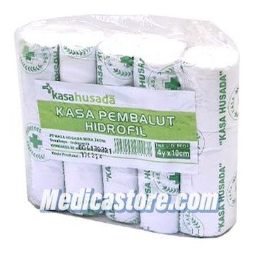 VERBAND 4x10 CM 5'S ROLL (KASA HUSADA) - Kandungan, Kegunaan, Efek ...