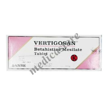 Vertigosan 6 mg Tablet- Harga, Manfaat, Kandungan, Dosis, indikasi ...