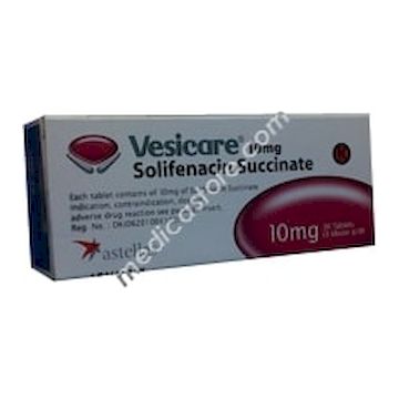 Vesicare 10 mg Tablet- Harga, Manfaat, Kandungan, Dosis, indikasi ...