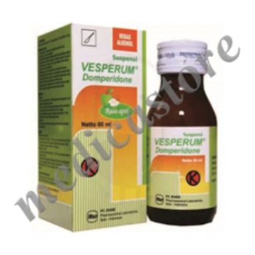 Vesperum Suspensi 60 ml- Harga, Manfaat, Kandungan, Dosis, indikasi ...