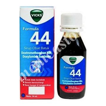 Vicks Formula 44 Sirup 54 ml- Harga, Manfaat, Kandungan, Dosis ...
