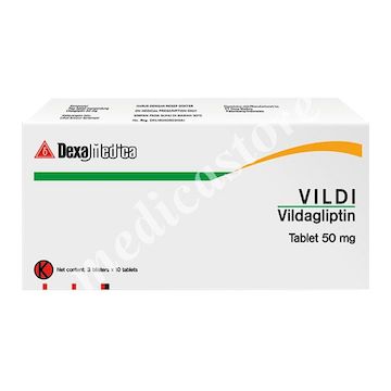 Vildi 50 mg Tablet- Harga, Manfaat, Kandungan, Dosis, indikasi ...