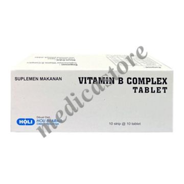 VITAMIN B COMPLEX TABLET 100'S - Kandungan, Kegunaan, Efek Samping ...