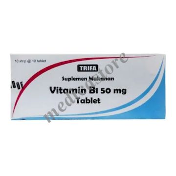 VITAMIN B1 TABLET 50MG - Kandungan, Kegunaan, Efek Samping, Dosis dan ...