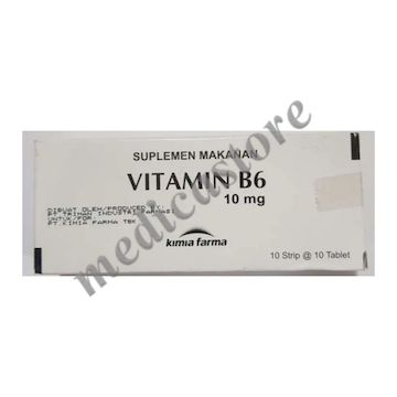 VITAMIN B6 TABLET 10 MG 100'S - Kandungan, Kegunaan, Efek Samping ...