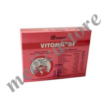 VITOMIL AF KAPLET 30'S - Kandungan, Kegunaan, Efek Samping, Dosis dan ...