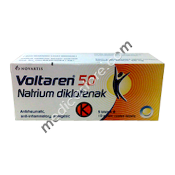 Voltaren 50 mg Tablet- Harga, Manfaat, Kandungan, Dosis, indikasi ...