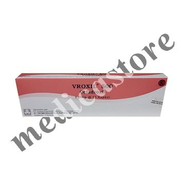 Vroxil 500 mg Kapsul- Harga, Manfaat, Kandungan, Dosis, indikasi ...
