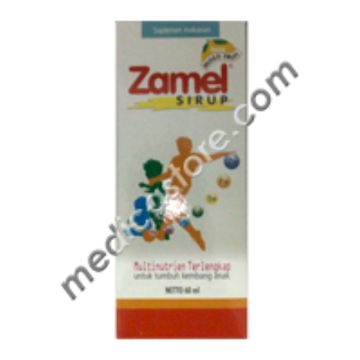 ZAMEL SYRUP 60 ML - Kandungan, Kegunaan, Efek Samping, Dosis dan Aturan ...