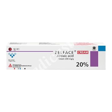 Zelface 20% Krim 10 g- Harga, Manfaat, Kandungan, Dosis, indikasi ...
