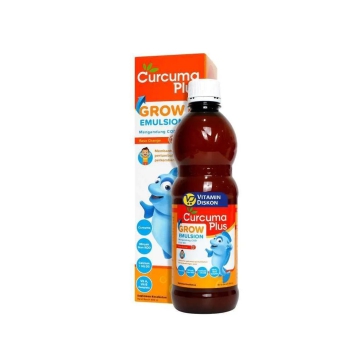 CURCUMA PLUS GROW 400ML ORANGE - Kandungan, Kegunaan, Efek Samping ...