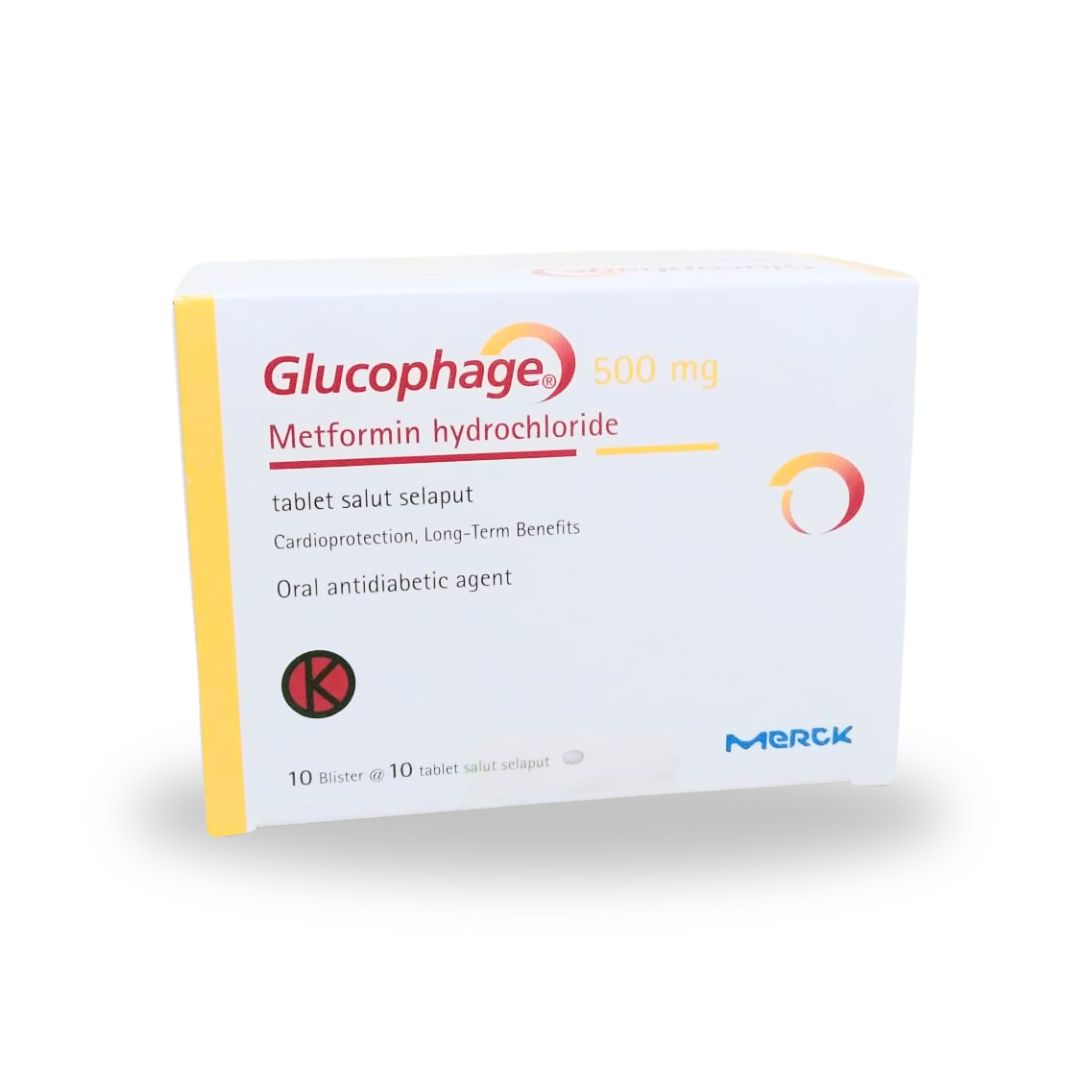 Glucophage 500 mg Tablet- Harga, Manfaat, Kandungan, Dosis, indikasi ...